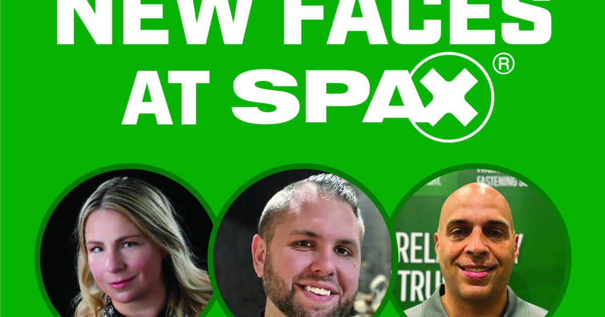 SPAX® Engineered Fasteners Welcomes New Talent | SPAX US