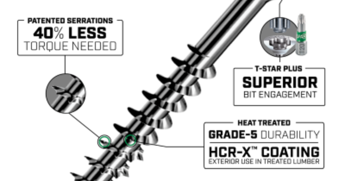 NEW PRODUCT - SPAX® #14 Flat Head Construction Screws with… | SPAX US